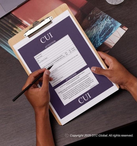 SF 901 - CUI Cover Sheets 2 Packs of 100 for CMMC 2025 | CUI Supply